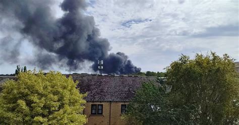 Bradford Fire Recap As Smoke Pours Into Sky From Industrial Site Blaze