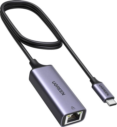 Ugreen Usb C To Ethernet Adapter 1 6ft Gigabit Rj45 To Usb 3 0 Type C Thunderbolt