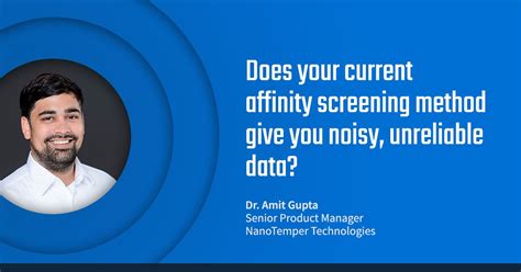 Nanotemper Technologies On Linkedin Put Your Challenging Affinity Screening Campaigns Back On