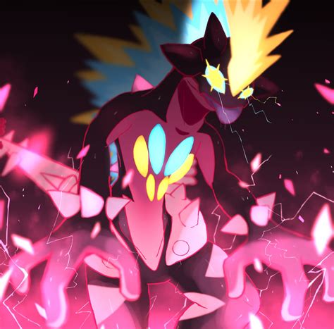 Toxtricity And Gigantamax Toxtricity Pokemon Drawn By Levia1539