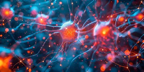 Premium Photo Closeup Of Intricate Web Of Neural Connections In The Brain Concept Neural