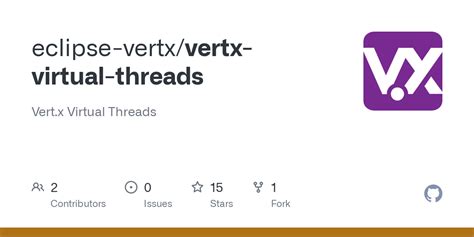Github Eclipse Vertxvertx Virtual Threads Vertx Virtual Threads
