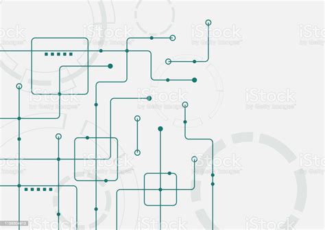 추상 기하학적 연결 선과 점 간단한 기술 그래픽 배경입니다 그림 벡터 디자인 네트워크 및 연결 개념입니다 0명에 대한 스톡 벡터 아트 및 기타 이미지 Istock