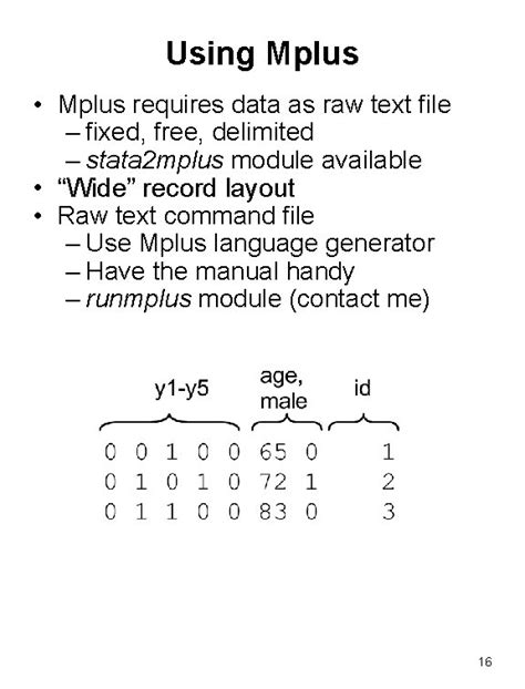 Latent Growth Curve Modeling Using Mplus Richard N