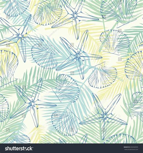 Shell Pattern Vector Illustration Stock Vector Royalty Free Shutterstock