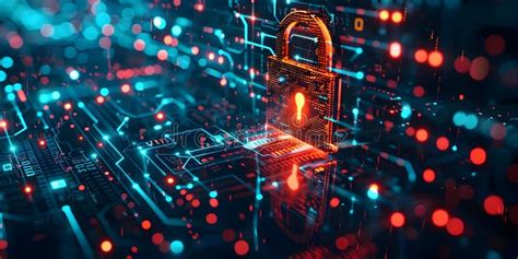 Digital Crime Concept With Technology Background Showcasing Network