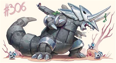 Aggron Pokemon Sketches Vivien Siemers