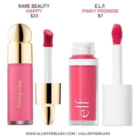 Rare Beauty Happy Soft Pinch Liquid Blush Dupes All In The Blush