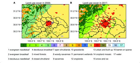 Moderate Resolution Imaging Spectroradiometer Modis Land Use Download Scientific Diagram