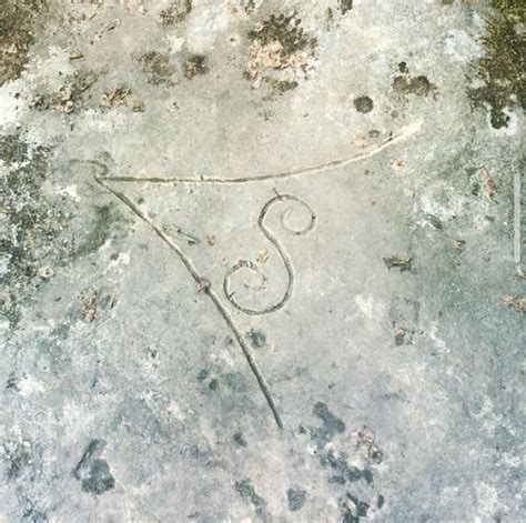 Came Across This Symbol Walking Through Roslyn Glen Scotland Near Rosslyn Chapel Does Anyone