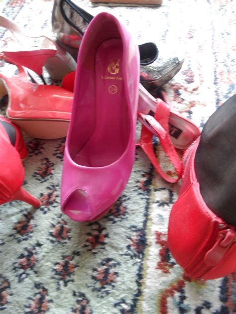 My Wifes Pink Heels 12 Pics Xhamster