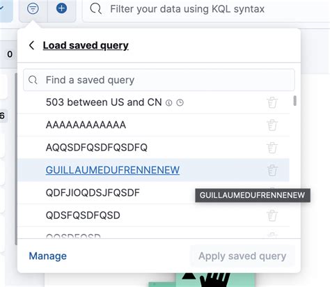 Unified Search The Saved Query List Returns Only The First 50 Results