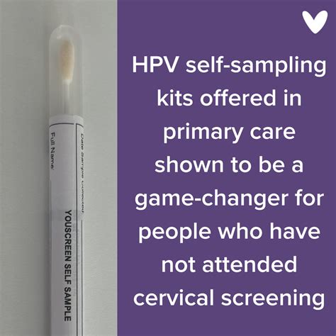 Research Update The Potential For Hpv Self Sampling To Help Millions Of Women Healthwatch