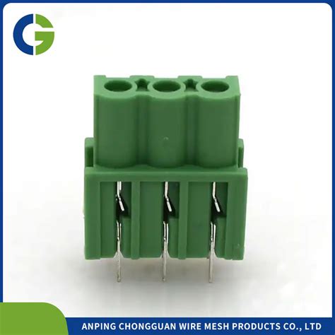 Male Female Mm Mm Pitch Pcb Screw Plug In Terminal Block Terminal Block Terminal Block