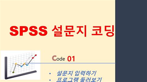 Spss에 설문자료입력하기기초과정 Youtube