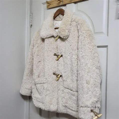 Coat 소녀레시피떡볶이코트더플코트퍼자켓후리스 On Bunjang Global Site