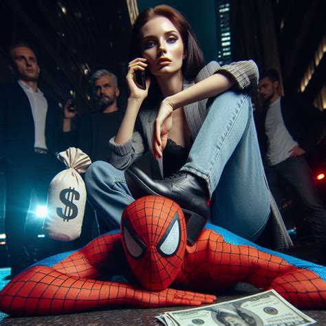 Spider Mans Defeet By Woman By Kolijiji On Deviantart