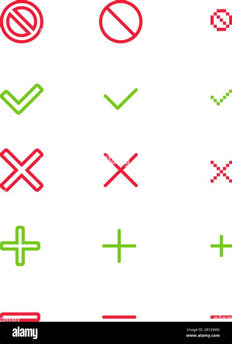 Abort Ok Add And Two Delete Icons Icons Are Aligned To Pixel Grid This Means That The Images