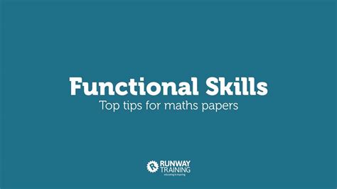 Top Tips For Fs Maths Runway Training
