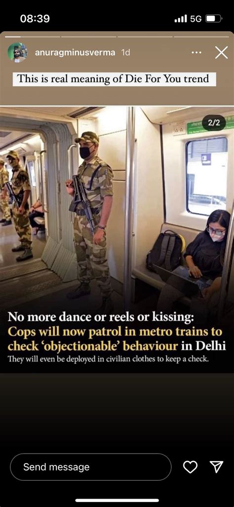 Cops Will Now Check Objectionable Behaviour On Delhi Metro Rlibrandu