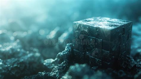 Cubical Abstraction 3d Render Of A Cube Stock Illustration Illustration Of Concept Angles