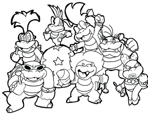 Super Mario Maker Coloring Pages At Free Printable
