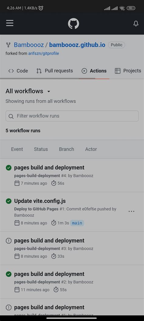 Page Not Loading Issue 350 Arifszn Gitprofile GitHub