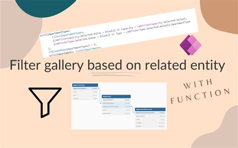 Power Apps Canvas Filter Data Of Related Entity Burgers And Bytes