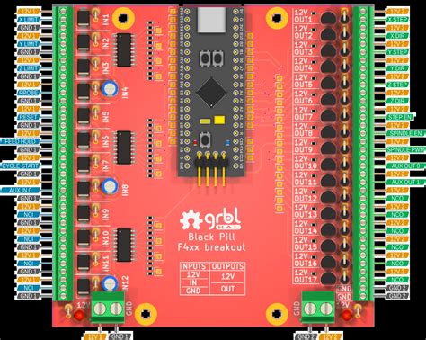 Grblhal Breakout For Black Pill