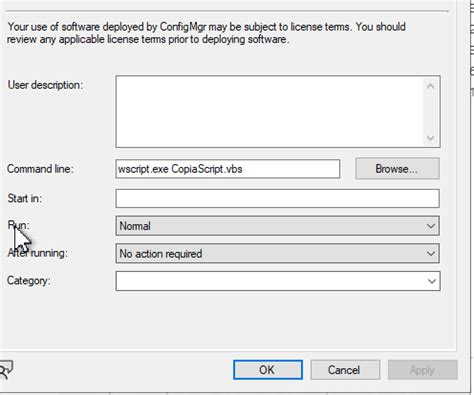 Solved Implement A VBS Script In SCCM Experts Exchange