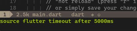 Source Flutter Timeout After Ms Issue Iamcco Coc Flutter GitHub