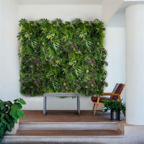 Artificial Plant Wall Paradise Lining Green Wall Indoor Plant Vertical
