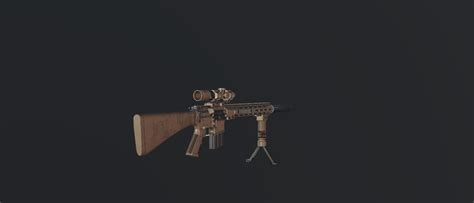 M110 Sass Sniper Rifle Tan And Black Rdeadlineroblox