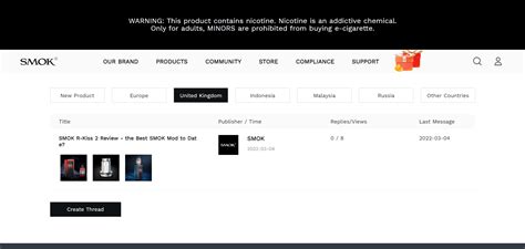 SMOK Official Forum Is Onlinetalk To Fans Around The World