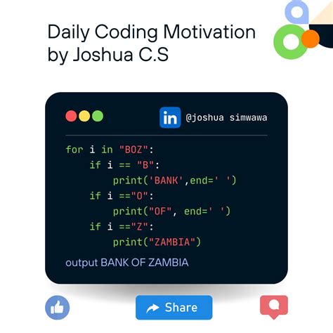 Joshua Simwawa On Linkedin Python Fun Python Coding