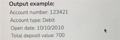 Solved Write A C Program To Simulates A Bank Account Using A