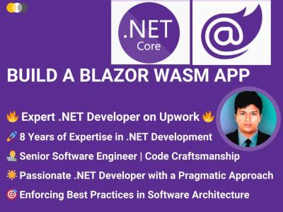 Web Application Using Blazor Webassembly Upwork
