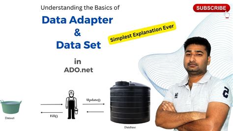 5 Data Adapter And Data Set In Cse Simplified Sagu Amit Datadapter Datasets Youtube