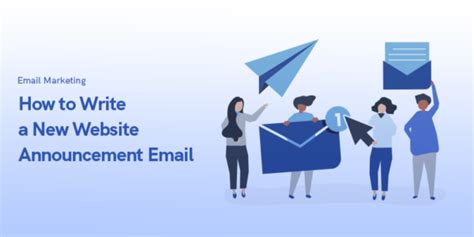 How To Write A New Website Announcement Email