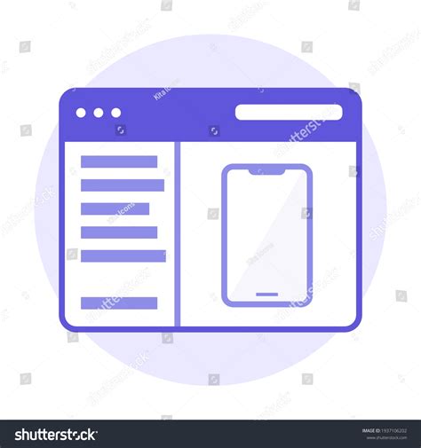 coding website layout programming layout vector stock vector royalty