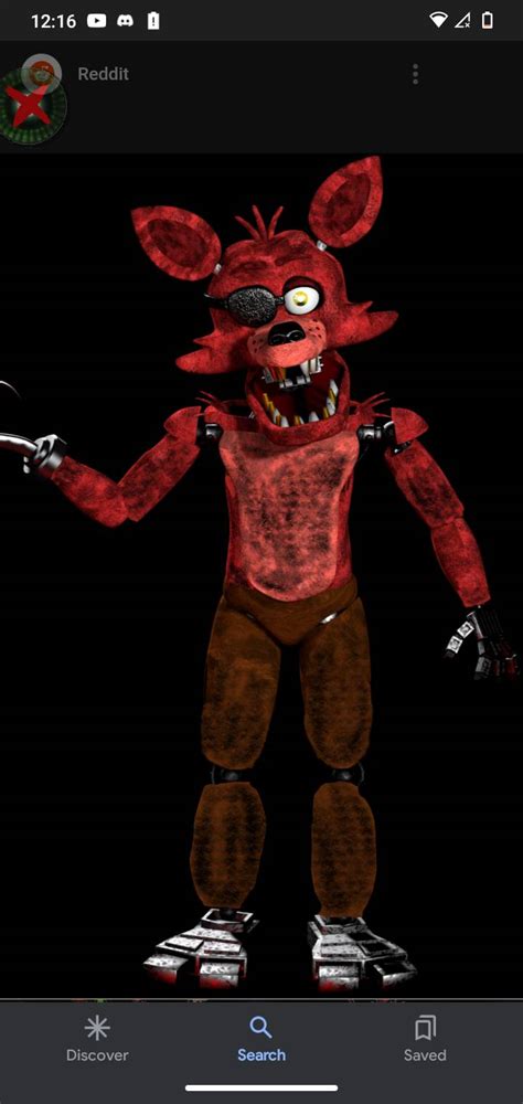 Fixed Foxy By Xaidemon07 On Deviantart
