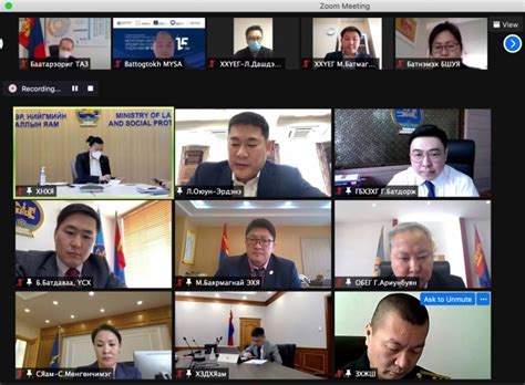 Залуучуудын хөгжлийн үндэсний зөвлөл хуралдлаа