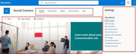Sharepoint Customization Examples Customize A Sharepoint Online Site