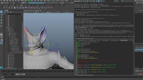 Chen Zheng On Linkedin Hybrid Facial Rigging With Python Is Done Because Of My Sickness I