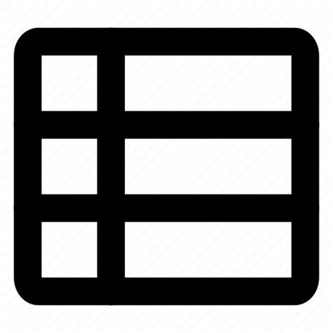 Edit Editor Insert Table Icon