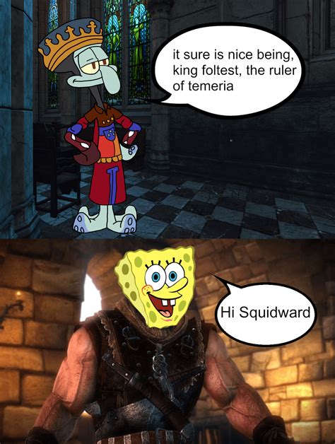 Buff Spongebob R Witchermemes