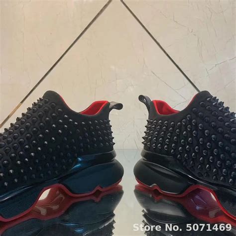 Olomlb Cl кроссовки на шнуровке с красной подошвой и низким вырезом мужская спортивная обувь из