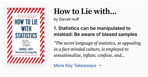 How To Lie With Statistics Summary Quotes FAQ Audio