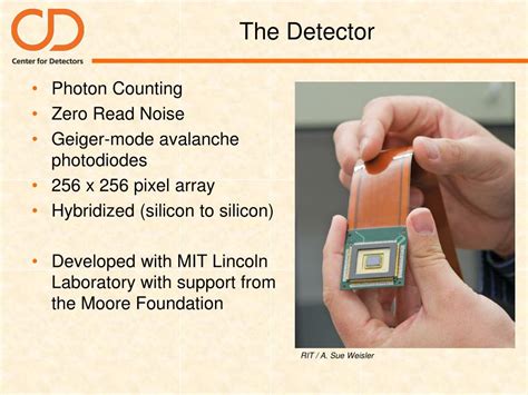 Ppt Test Results For An Array Based Gm Apd Detector Before And After Irradiation Powerpoint