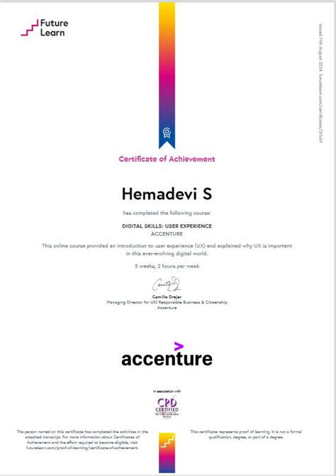 Hemadevi S On Linkedin Uxdesign Accenture Learning